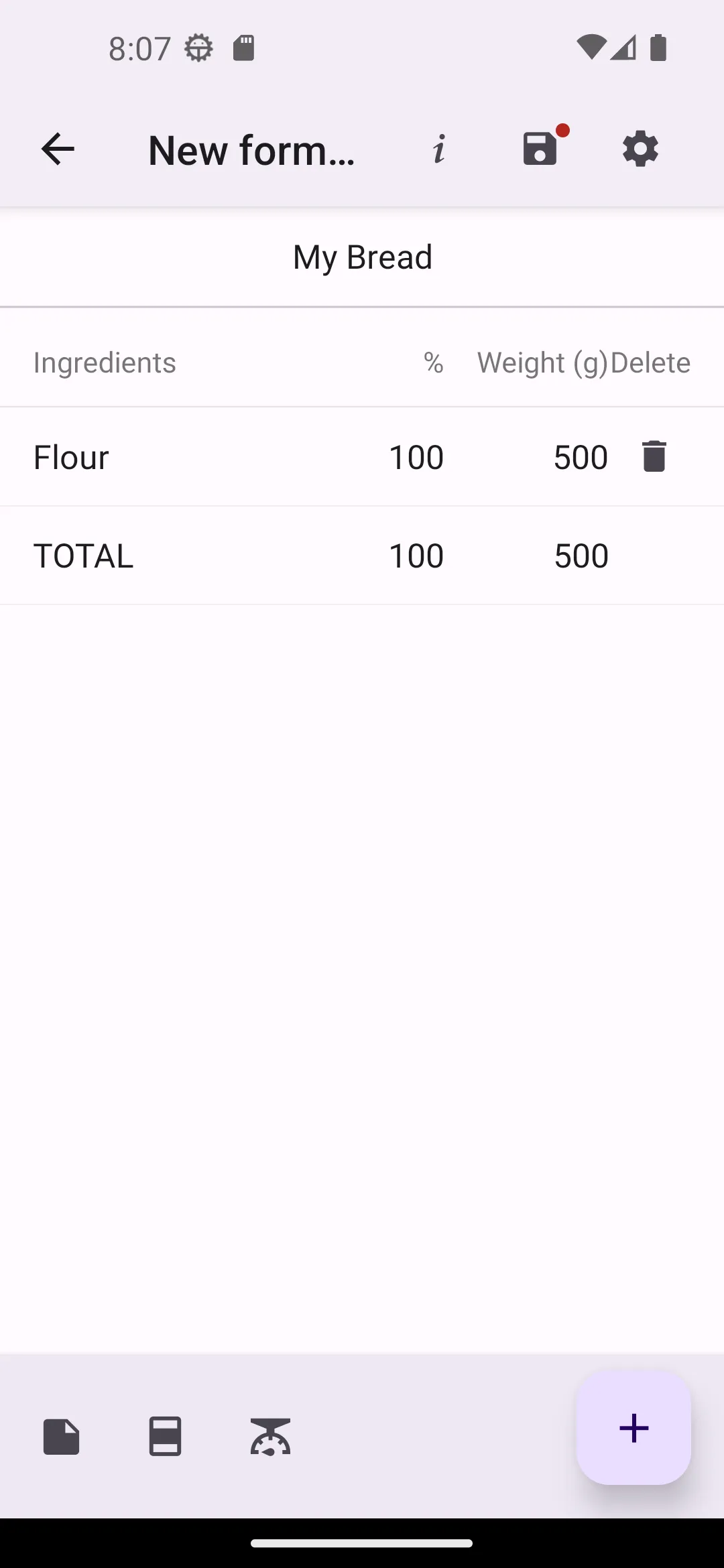 BakeryCalc | Bakery Percentage Calculator